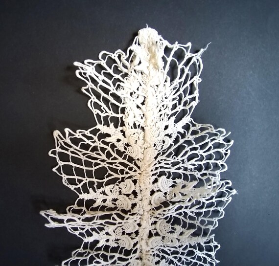 Antique Jabot-1920s Jabot-Authentic - Gem