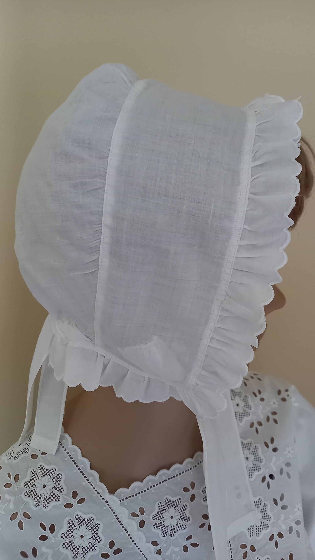 Victorian Frilled-victorian Cap-19th - Etsy