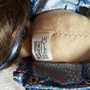 Rare Merrythought Limited Edition Felt Doll Lucy No. 26 of 500-17 Doll ...