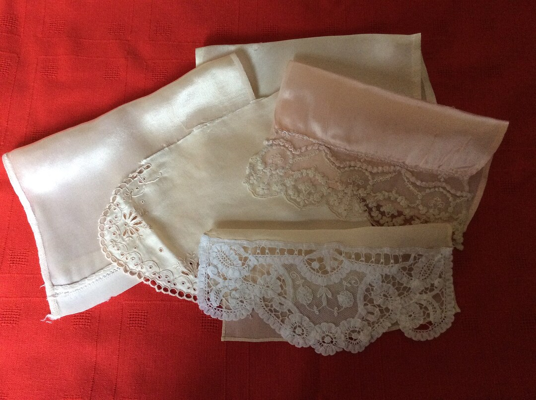 Antique Lace Dress Insert Lot-costume Drama-crafts-costume Design-junk ...