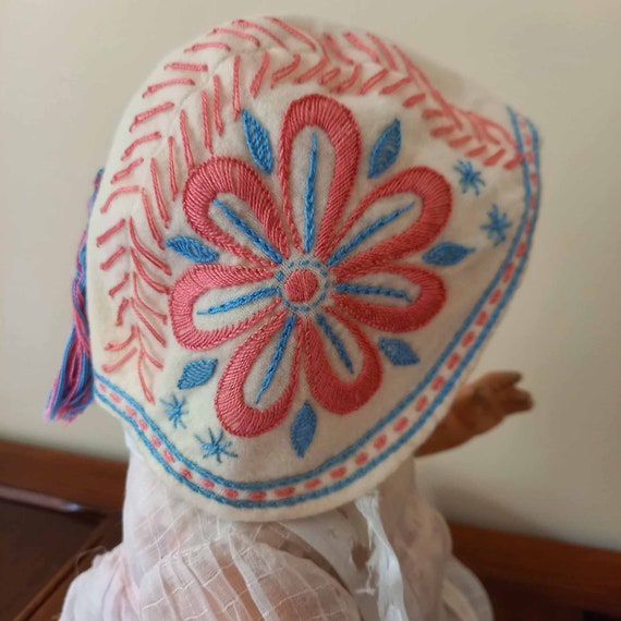 Vintage French-Breton Baby Bonnet-Traditional Design-… - Gem