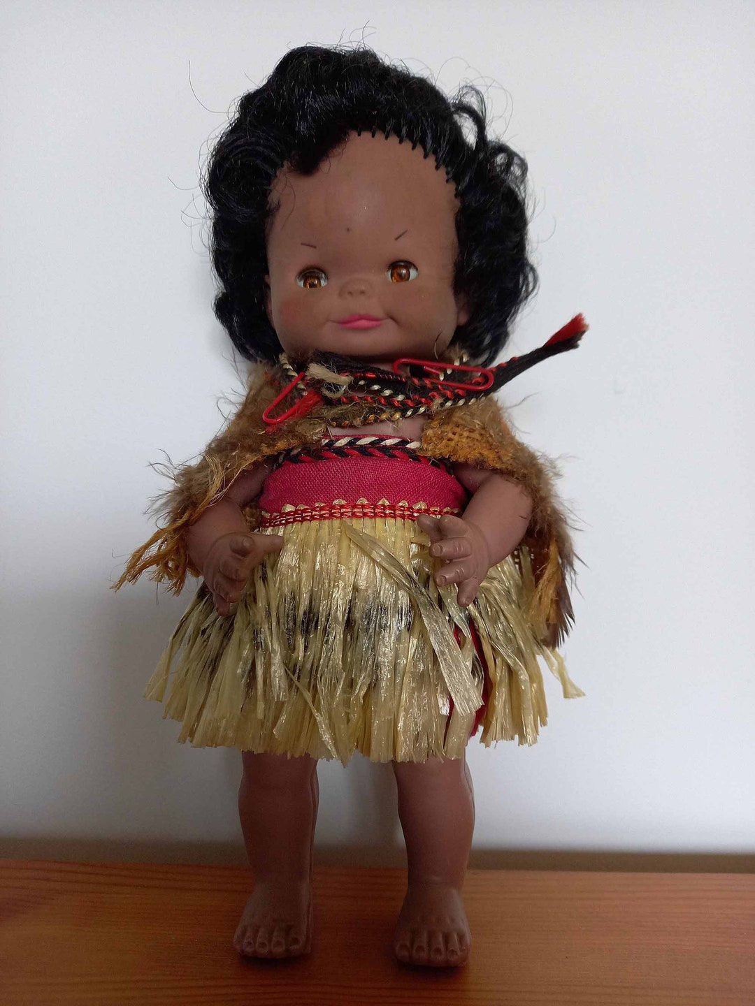 Vintage Pedigree Doll-lines Bros-label-maori Costume Doll 1960's-9 - Etsy