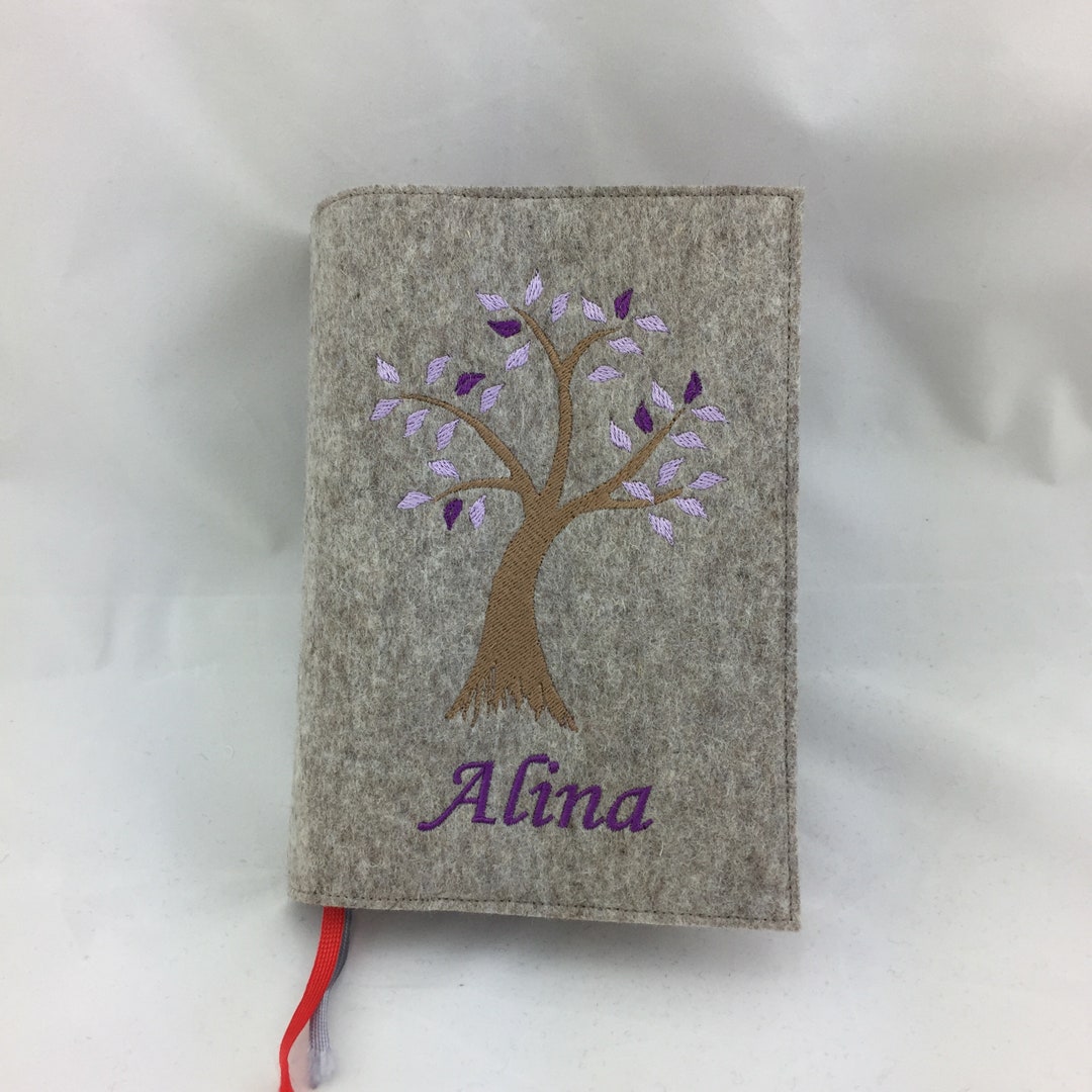 Hymn Book Cover Tree With Name High-quality Felt - Etsy