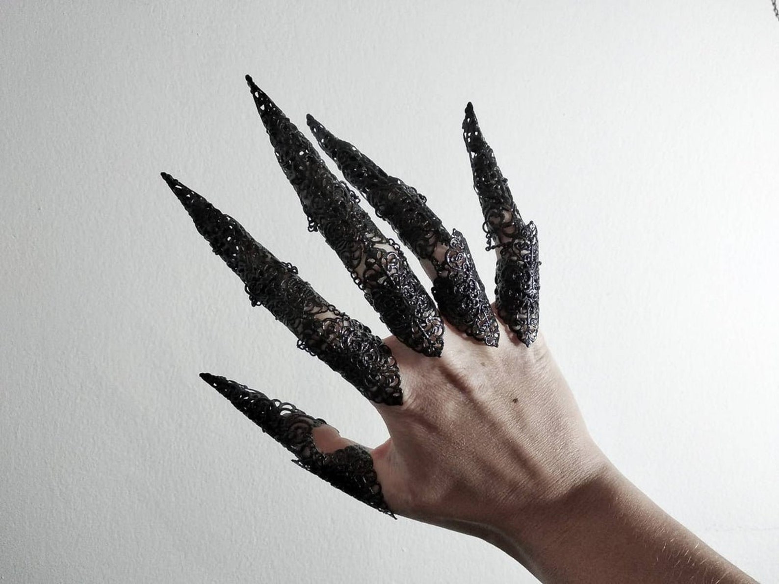 Full Finger Armor With Long Claws syndra Set for | Etsy