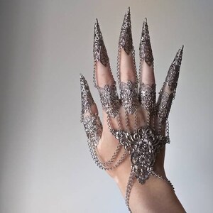 Hand Finger Claws diae Metal Glove Claw Rings - Etsy