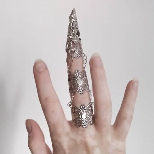 Full Finger Claw Ring X1 vix Dark Alterative Goth - Etsy