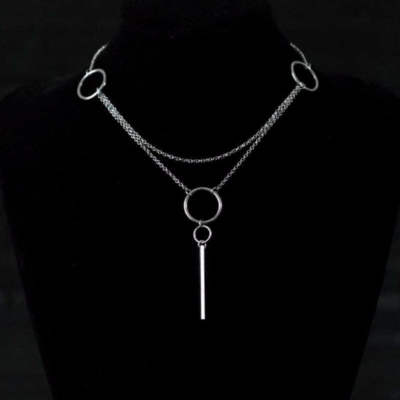 Hoop Necklace - Etsy