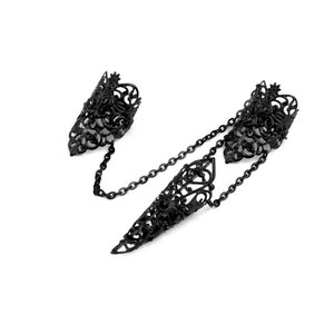 Double Ring Full Finger Ring Halloween Claw Rings "sigit" Victorian ...