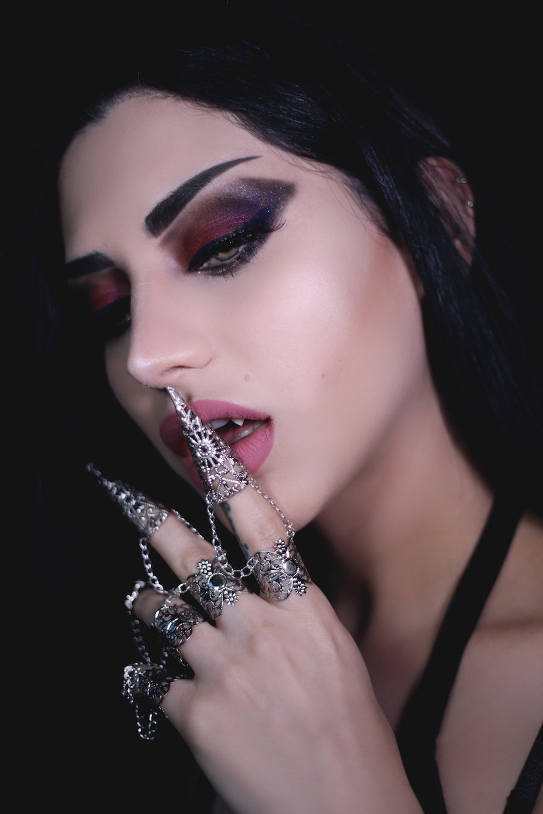 Claw Rings Set X5 Hand Jewelry Punk Rings kali - Etsy