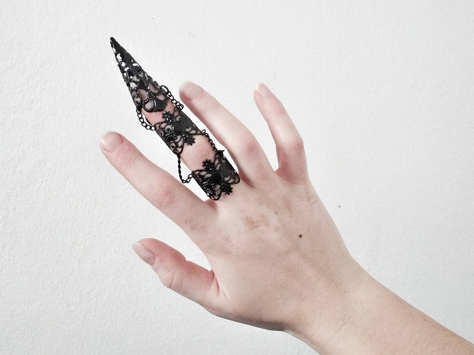 Full Finger Claw Ring X1 vix Dark Alterative Goth - Etsy