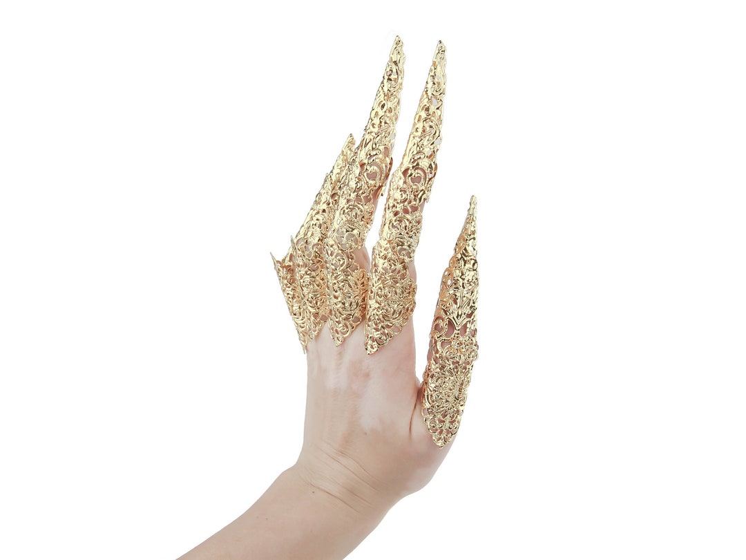 Full Finger Armor With Long Claws "syndra" Set for ONE Hand, Vampire ...