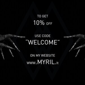 Black Finger Claws syl Hand Armor Ring Drag Queen Accessories ...