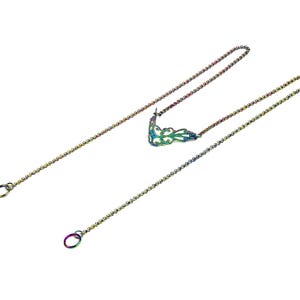 Nose Chain "akasha" Filigree Face Jewelry - Gothic Mask, Goth ...