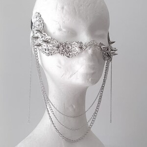 Nose Mask Face Jewelry "sika" Filigree Face Frame Halloween Mask ...
