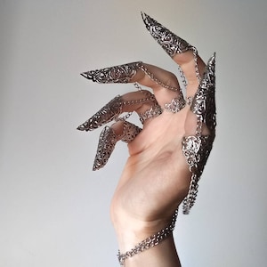 Hand Finger Claws diae Metal Glove Claw Rings - Etsy