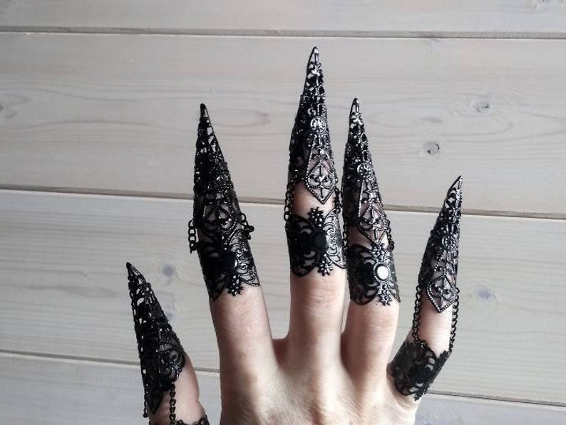 Claw Ring Set X1 Ring syl Drag Queen Armor Ring - Etsy