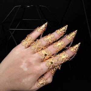 Men Armor Ring eleine Full Hand Claw Rings Full - Etsy