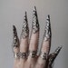 Full Hand Armor alik Gothic Finger Claws Dark Nail Dark Jewelry ...