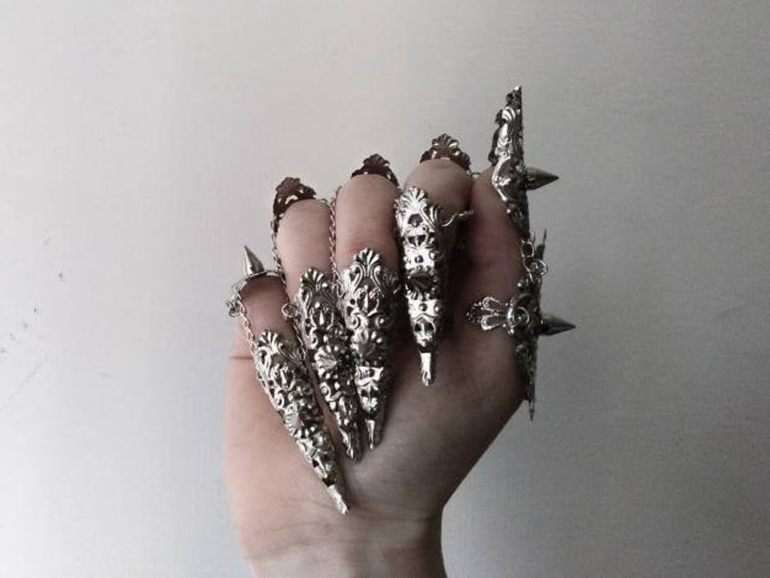 Finger Armor divine Thorns Claw Rings Nail - Etsy UK