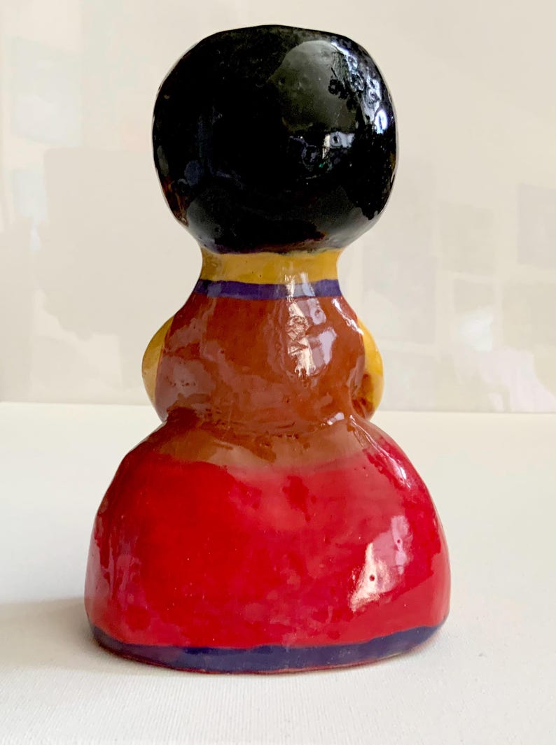 Ceramic VASE, Girl, Flowers, Room Decor, Art Doll - Etsy