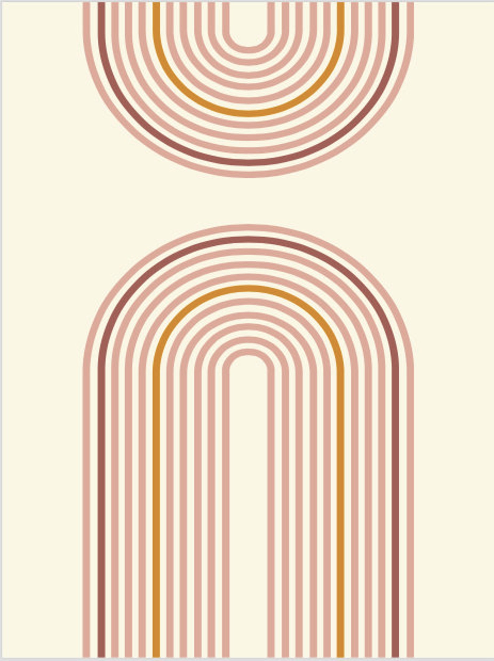 Set of 5 Boho Style Digital Download Art Prints - Etsy