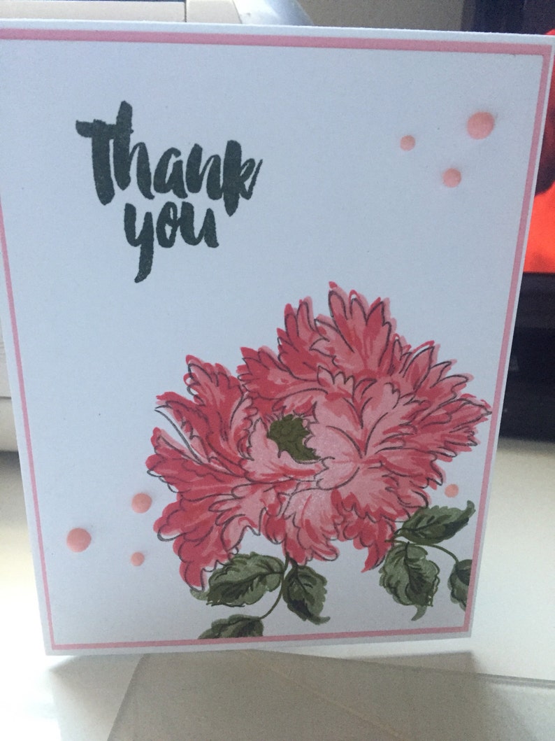 Beautiful Thank You Card - Etsy