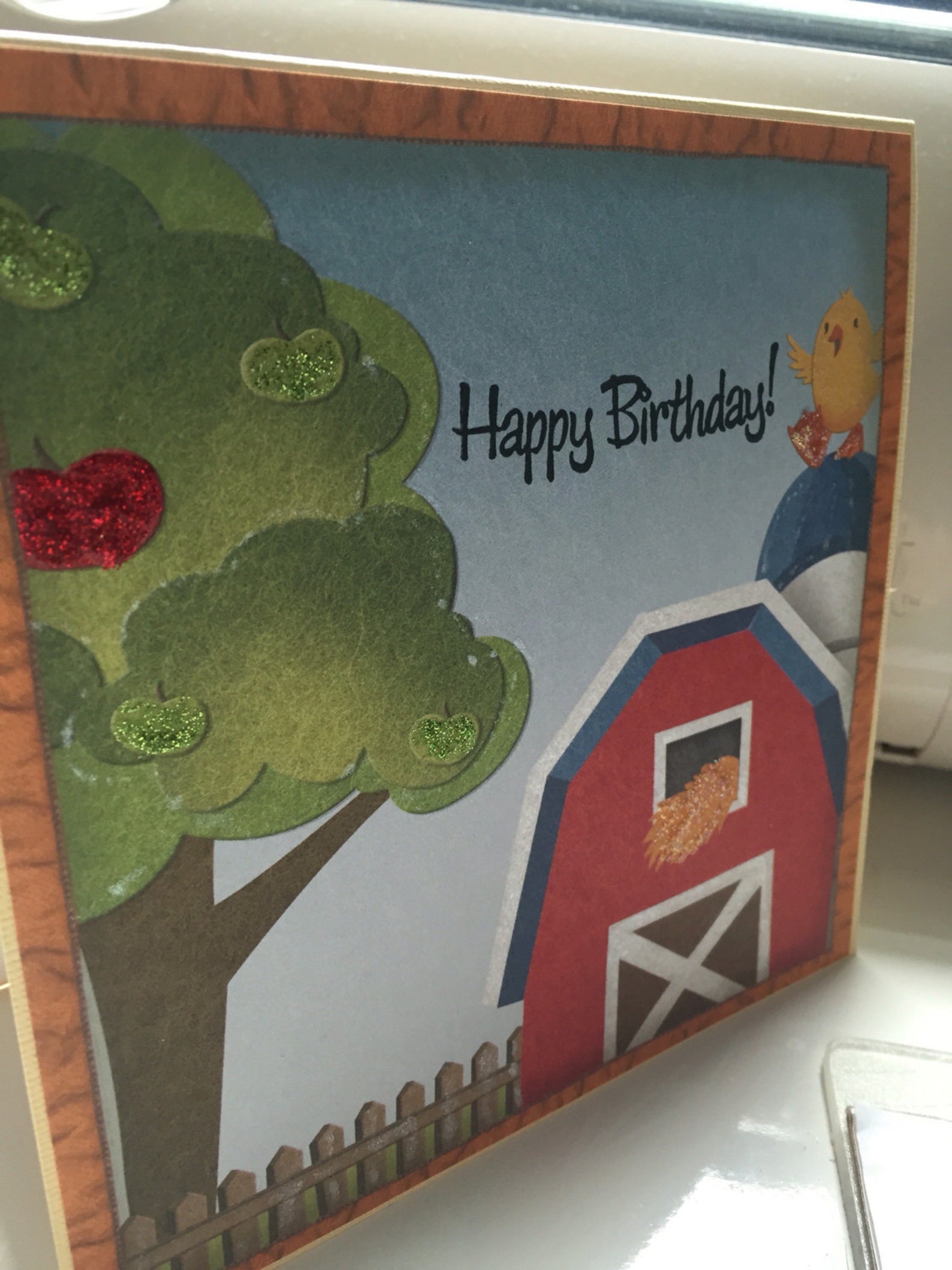 Farm Theme Birthday Card - Etsy