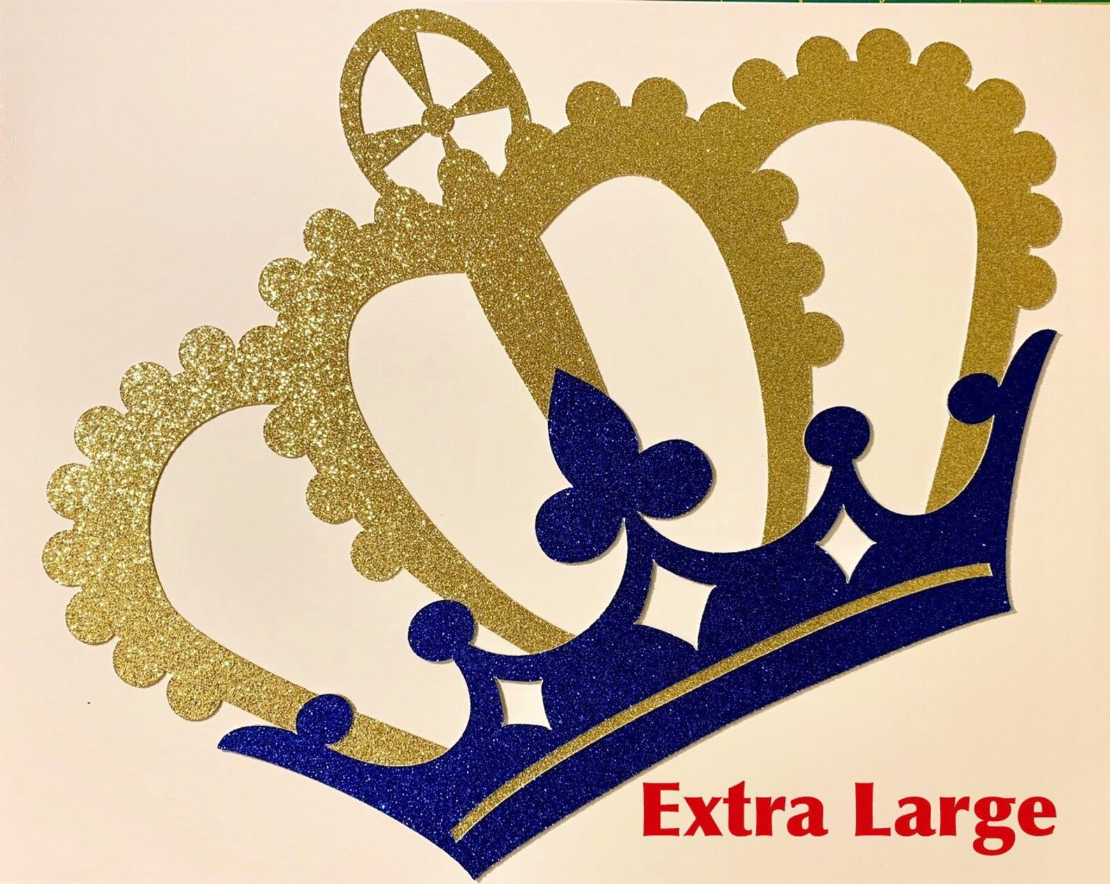 Crown Die-cut Extra Large Crown Die-cut Prince Crown Die Cut 13.5x10 ...