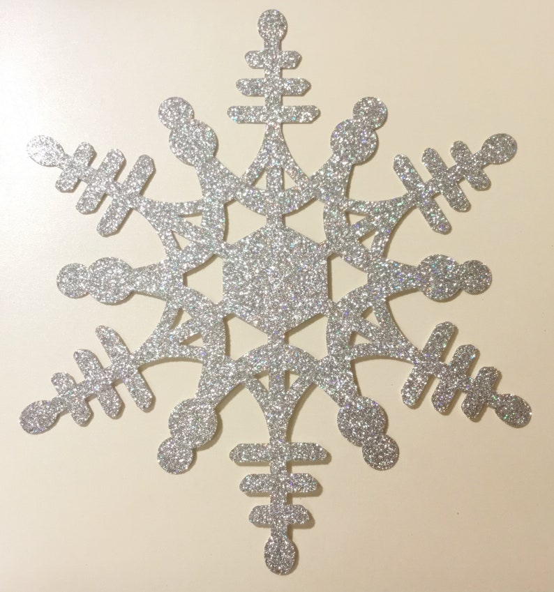 Snowflake Die-cut Large Snowflake Die-cut - Etsy