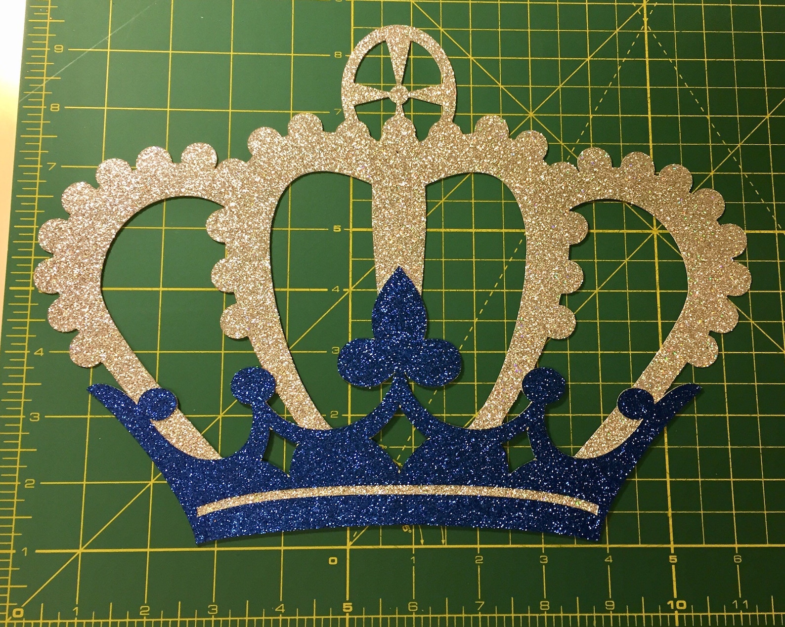 Crown Die-cut Large Crown Die-cut Prince Crown Die-cut - Etsy