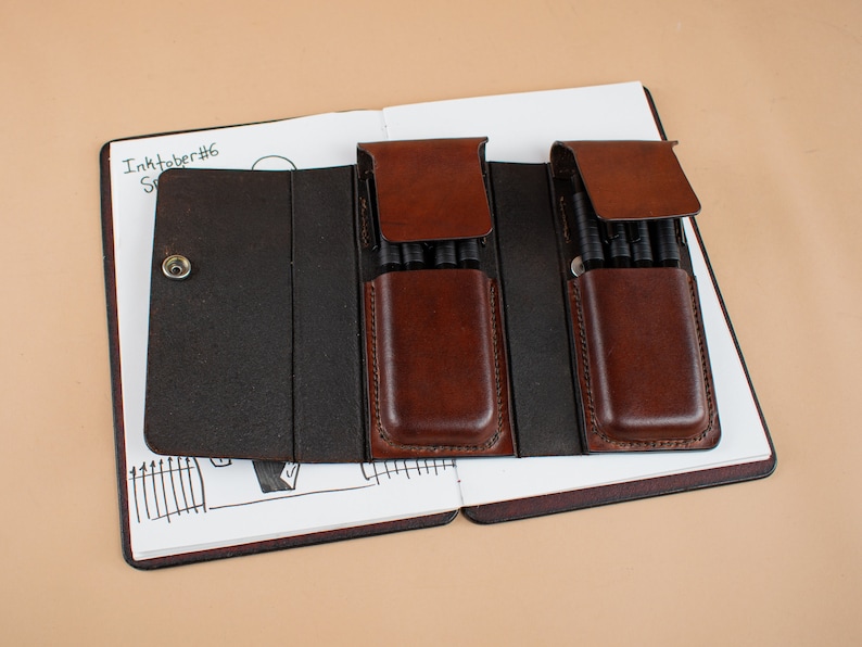 Folding Artist's Pen Travel Carrier - Etsy