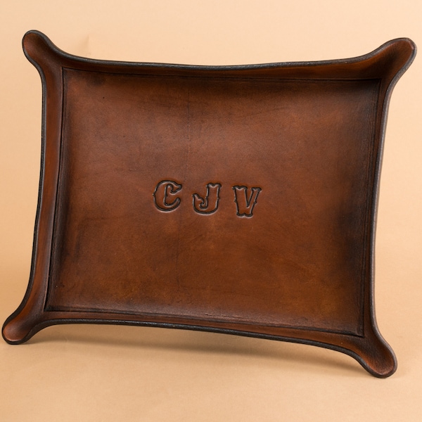 Leather Western Tray - Etsy