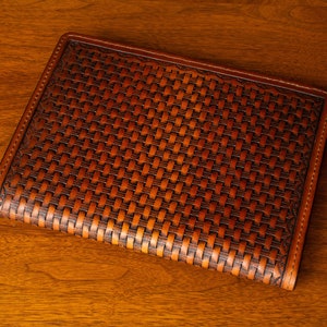 5 X 8 Notepad - Hand Carved Western Floral Scrolls and Basketweave - Etsy