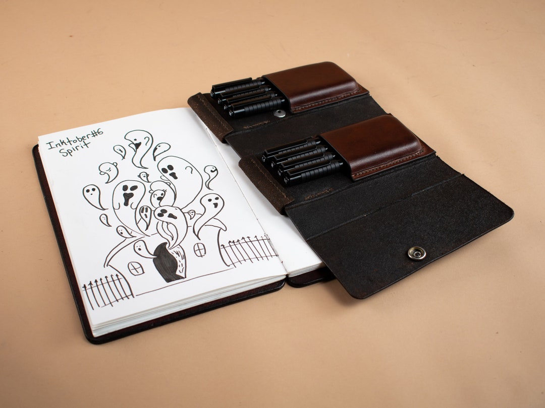 Folding Artist's Pen Travel Carrier - Etsy