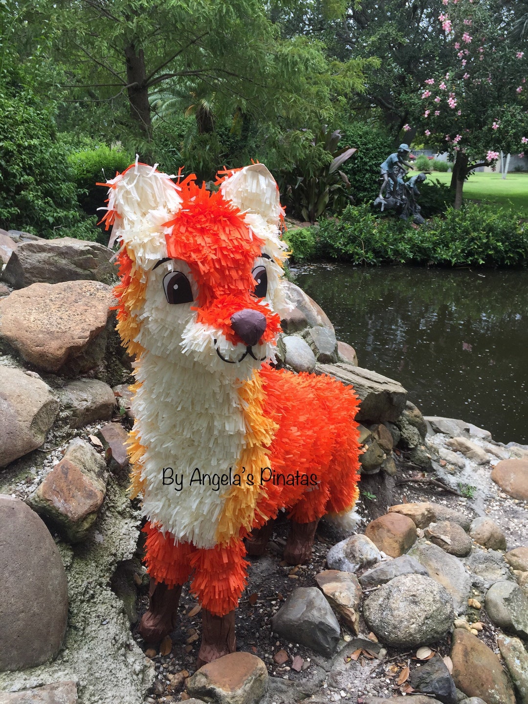 Woodland Red Fox Birthday Custom Fox Pinata Red Fox Birthday Pinata ...