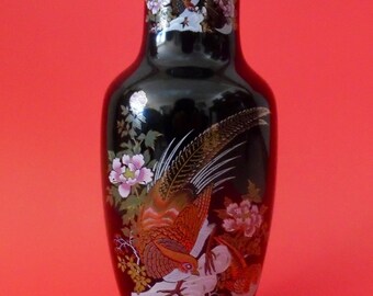 Pheasant vase | Etsy