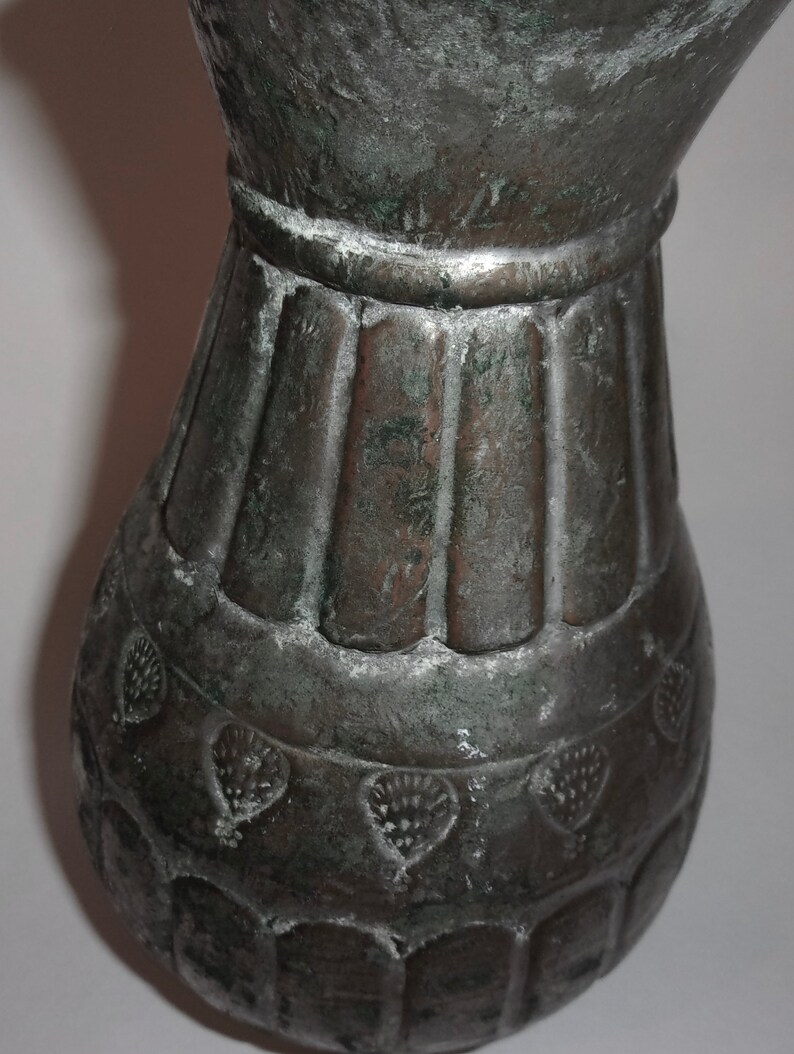 ANTIQUE PITCHER CHINA Metal Silver Wash Tin Over Copper - Etsy