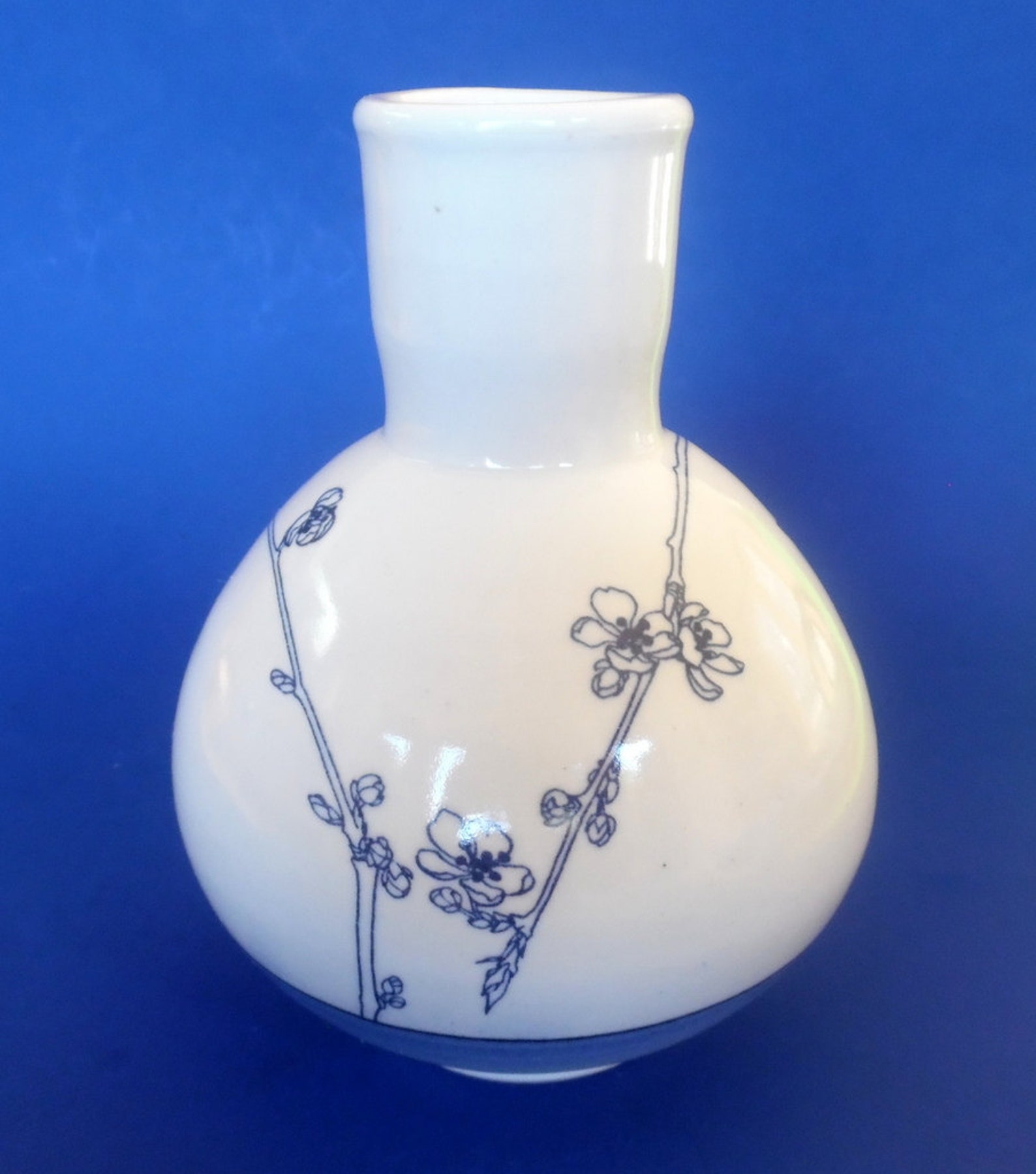 BUTTERFLY VASE VINTAGE Pottery Signed John Benn Branches - Etsy