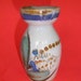 KEN EDWARDS TONALA Creamer Bottle Cruet Pottery Blue Bird Dove Gray ...
