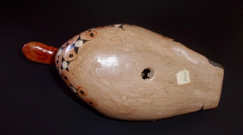MEXICAN POTTERY DUCK Vintage Mallard Ceramic Mexico Folk Art Detailed ...