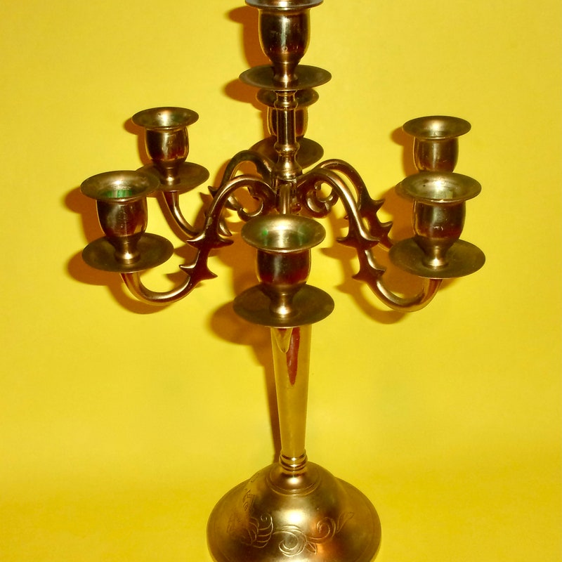 Candle Candelabra - Etsy