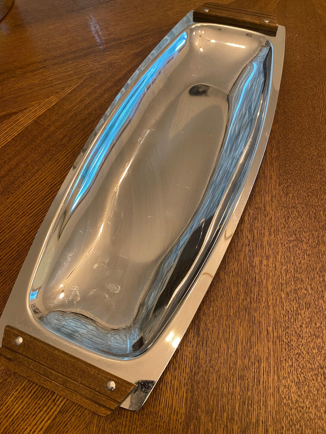 MCM Kromex Tray - Etsy