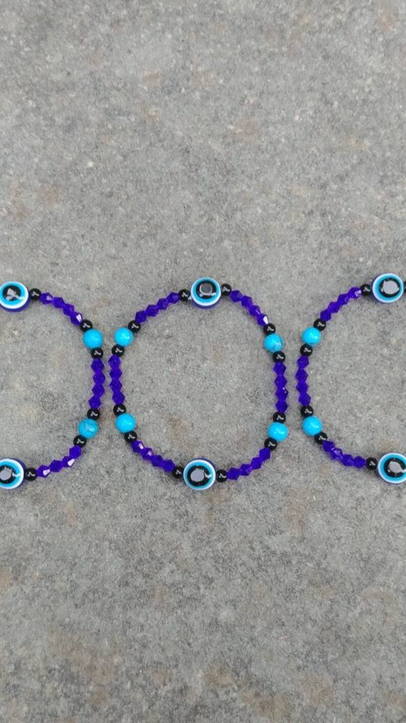 Evil Eye Bracelet, Blue Jewelry, Voodoo, Blue Eyes, Unusual Gifts ...