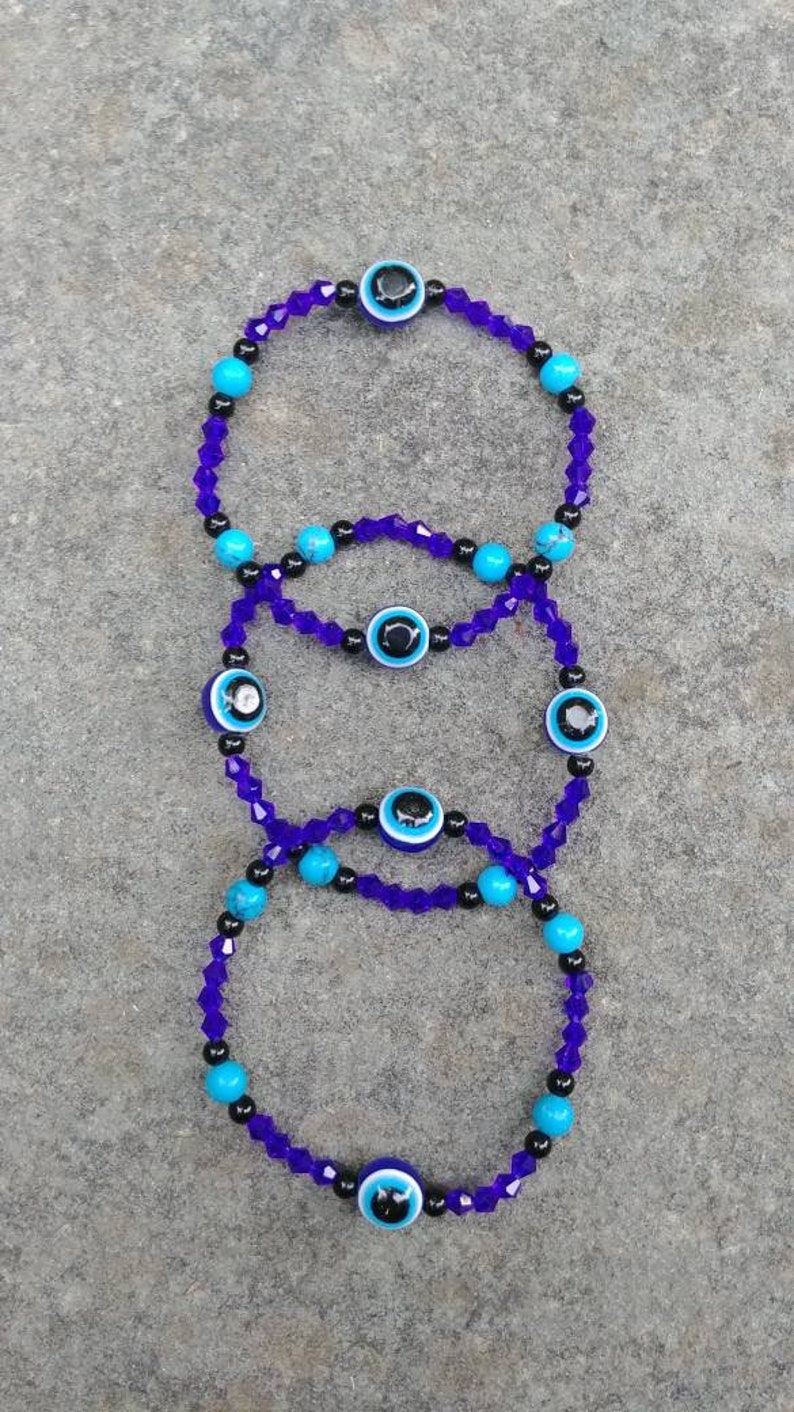 Evil Eye Bracelet, Blue Jewelry, Voodoo, Blue Eyes, Unusual Gifts ...