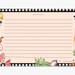 Watercolor Farmer's Market Recipe Cards - Recipe Book Cards - Family ...