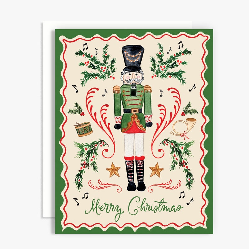 Nutcracker Card - Etsy