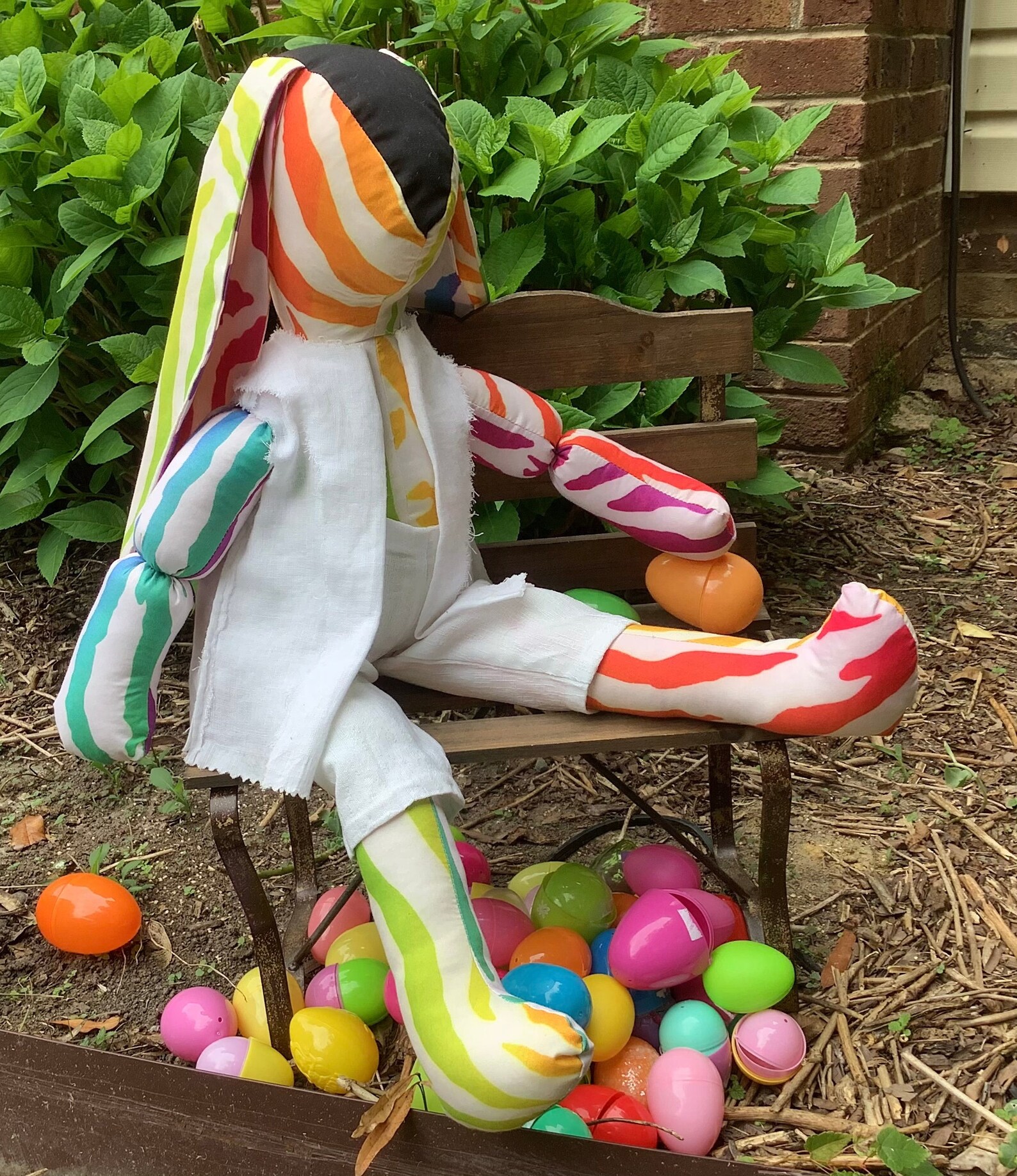 Rainbow Rabbit - Etsy