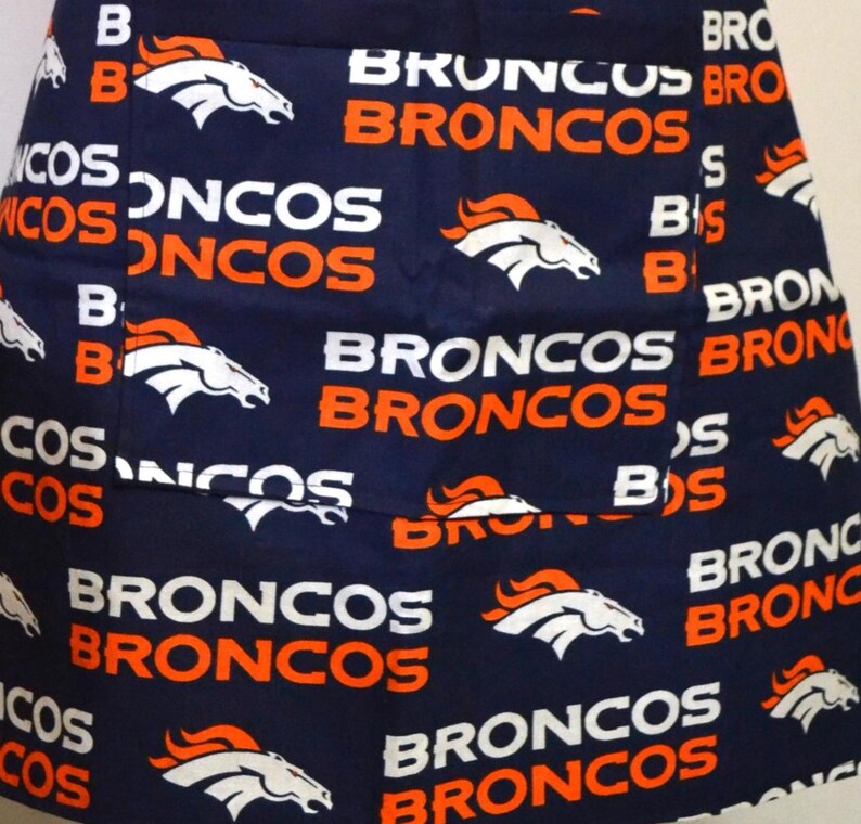 Bronco NFL Apron - Etsy