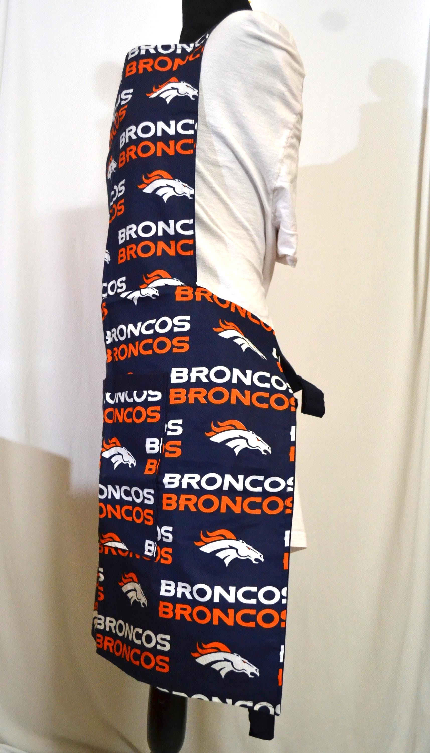 Bronco NFL Apron - Etsy