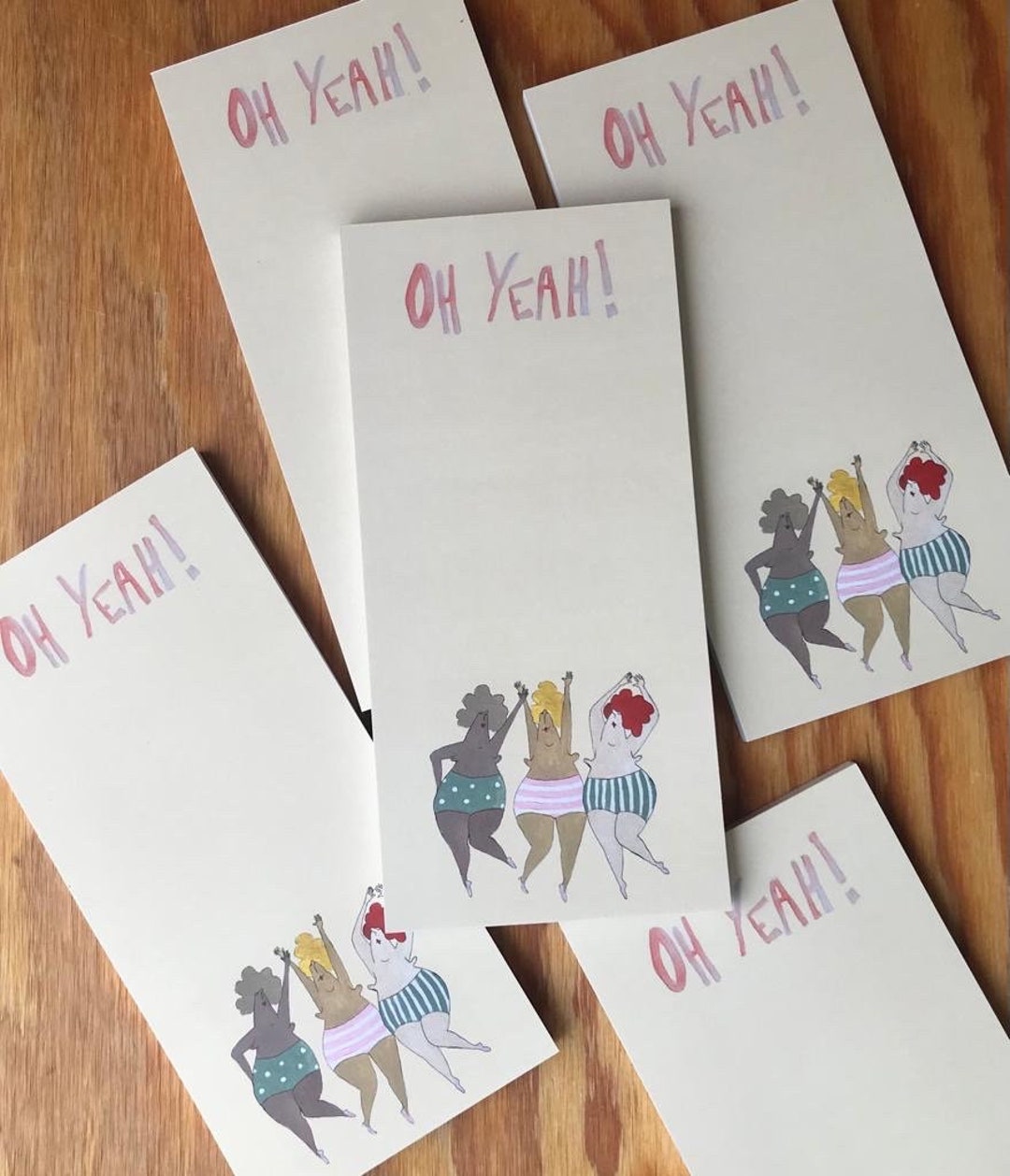 WRITING PAD, OH YEAH !!!, Writing Pad for the Nice Notes - Etsy